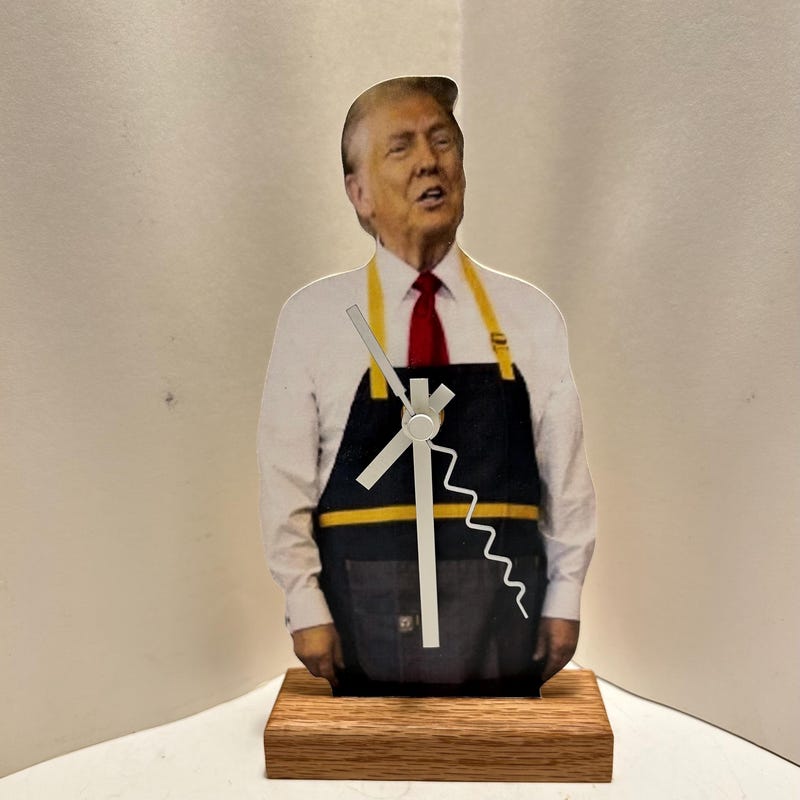 Donald Trump Clock - Etsy