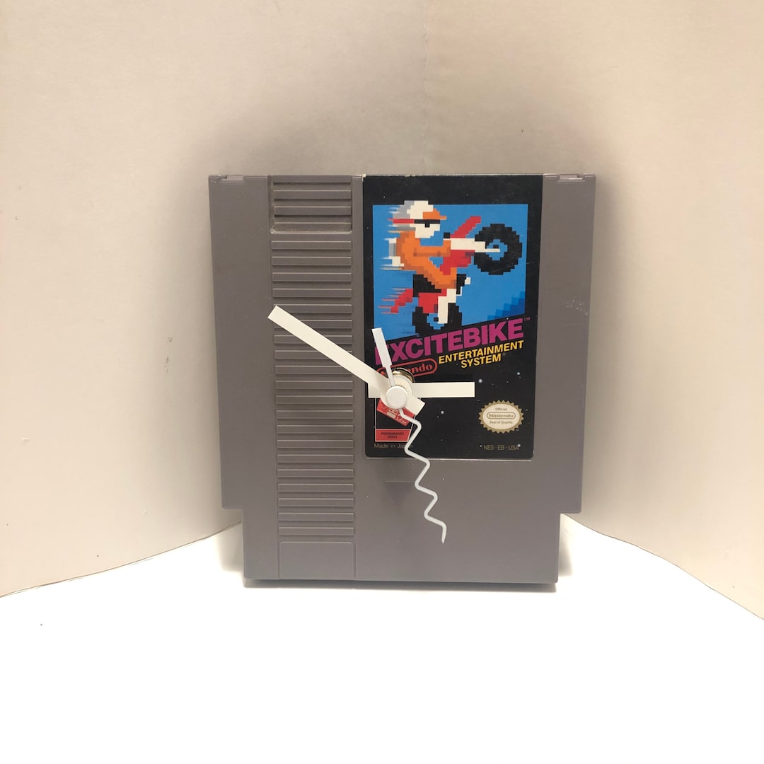 Nintendo NES Excitebike Game Clock - Etsy