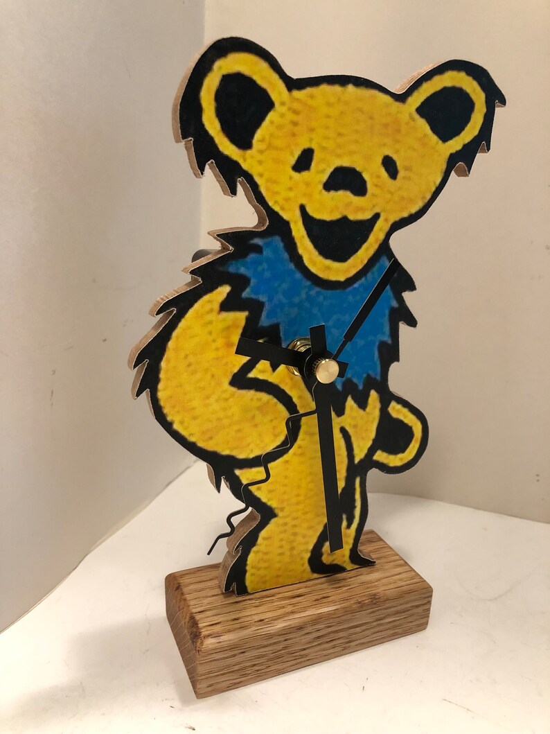 Grateful Dead Bear Clock - Etsy
