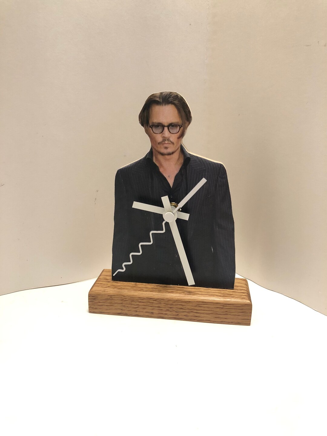 Johnny Depp Clock - Etsy