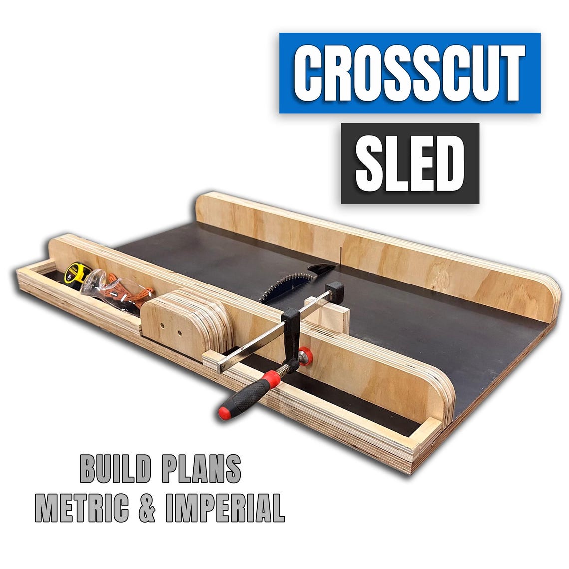 Crosscut Sled Plans | Tablesaw - Etsy