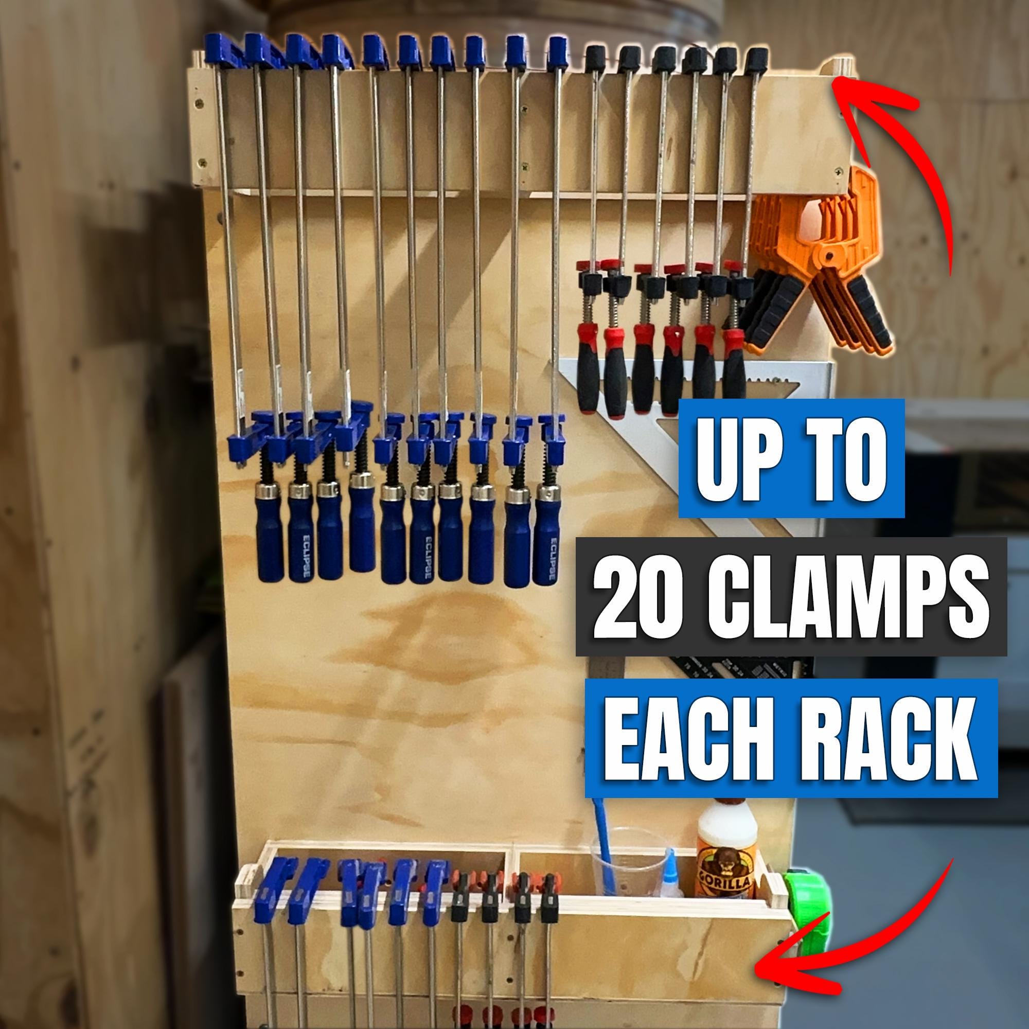 Super Simple Clamp Rack - Etsy