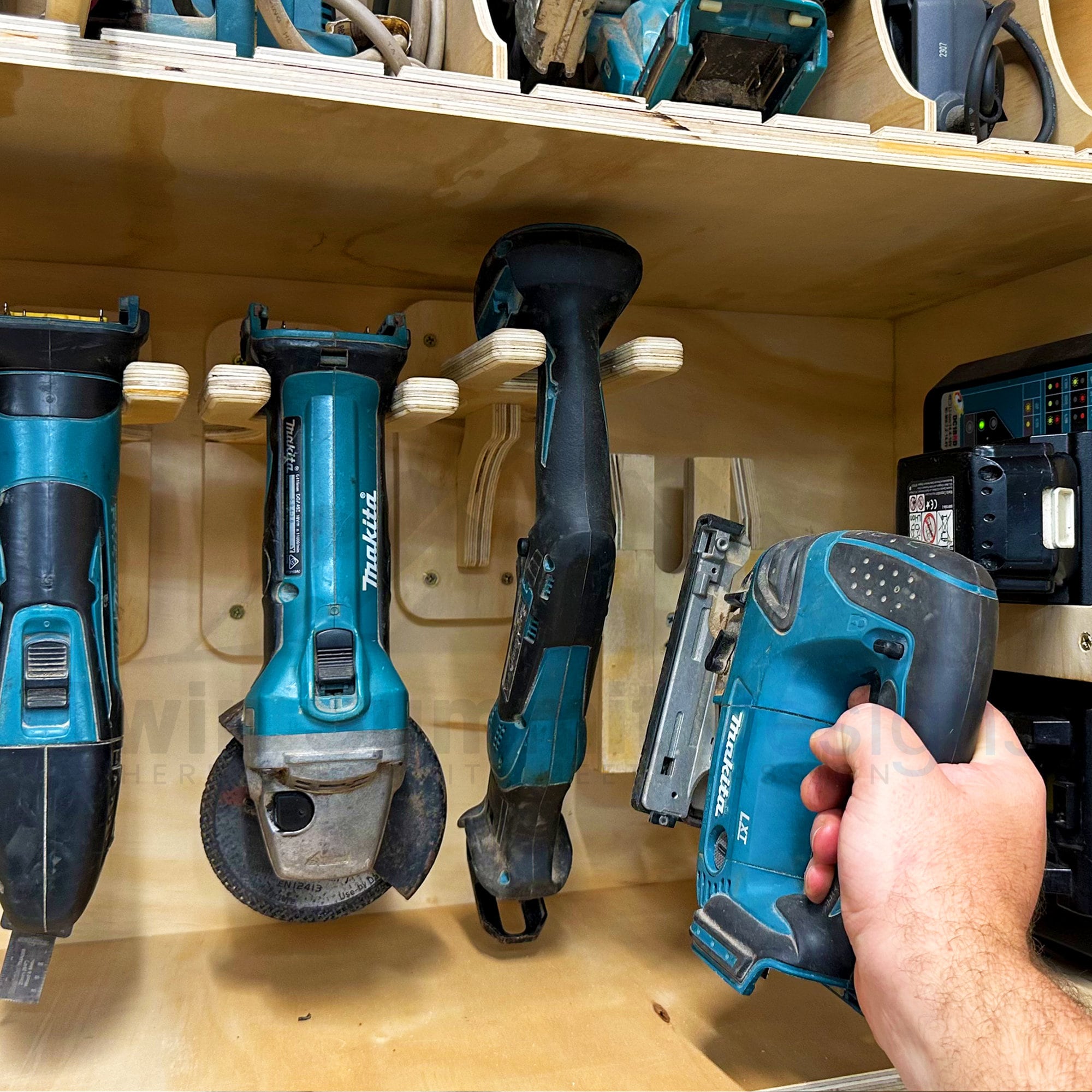Drill Charging & Storage Station - Easy One-day Build Digital Plans - Etsy
