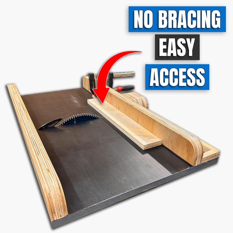 Crosscut Sled Plans | Tablesaw - Etsy