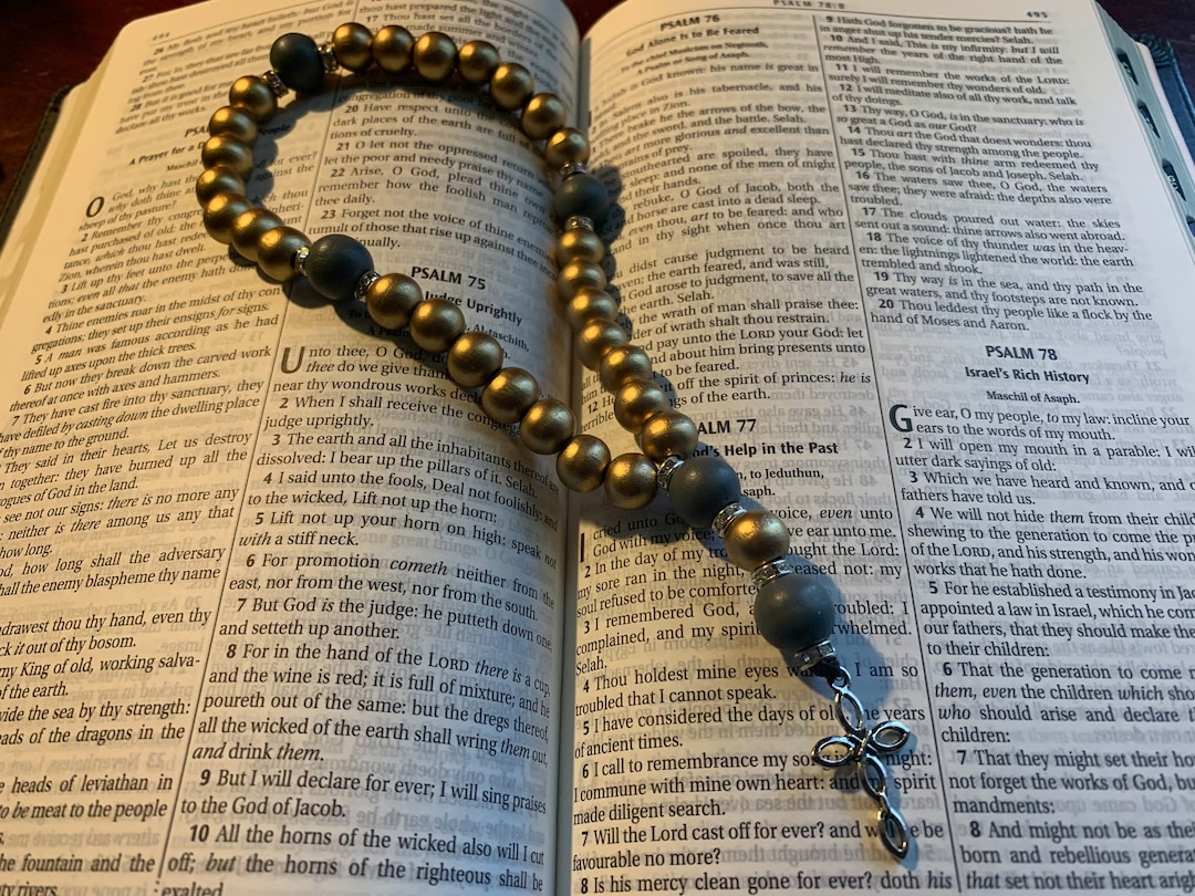 Christian Prayer Beads, Anglican Rosary, Cross - Etsy