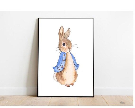 Peter Rabbit Beatrix Potter Digital Print Nursery Decor - Etsy