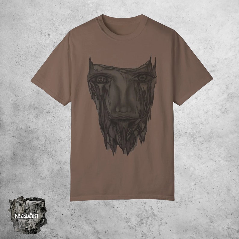 Dark Art Graphic T-shirt, Edgy Alternative Tee, Gothic Clothing ...