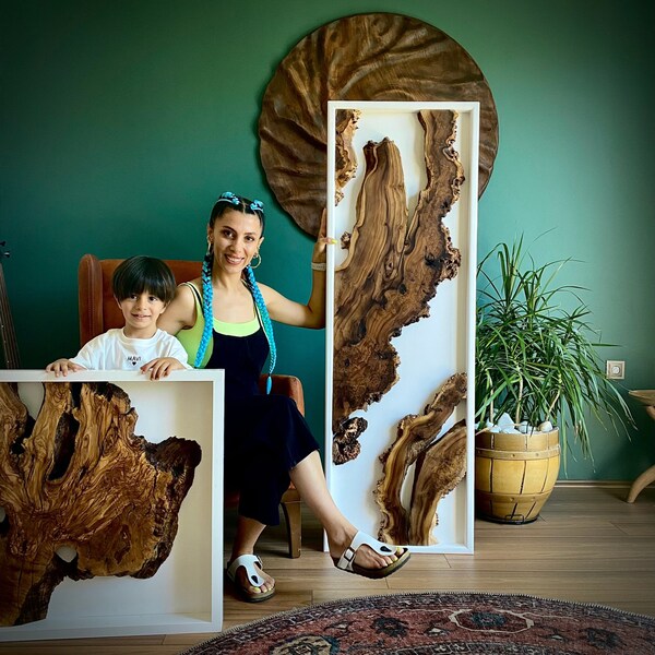 Live Edge Wood Decor - Etsy