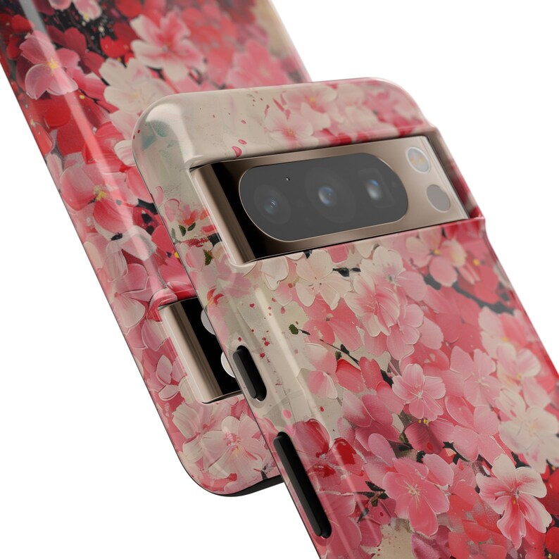 Springtime Poetry Abstract Pixel Phone Case Art Meets Protection With ...
