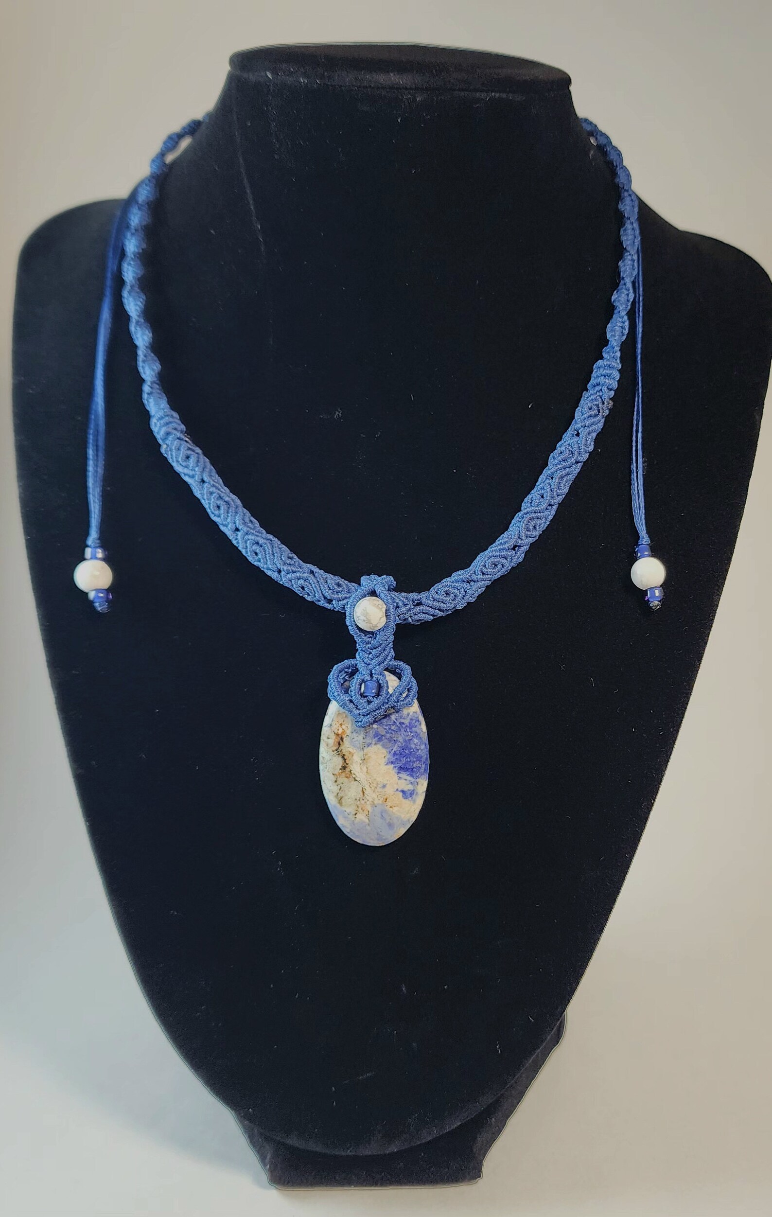 Exquisite Tubular Micro Macrame Pendant Necklace - Etsy