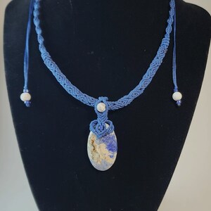 Exquisite Tubular Micro Macrame Pendant Necklace - Etsy