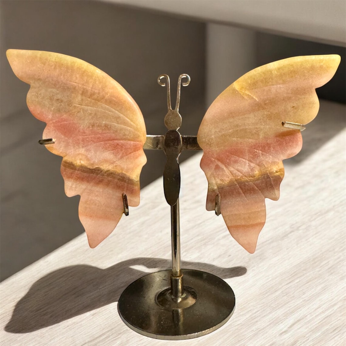 Rainbow Jade Crystal Butterfly Wings - Etsy