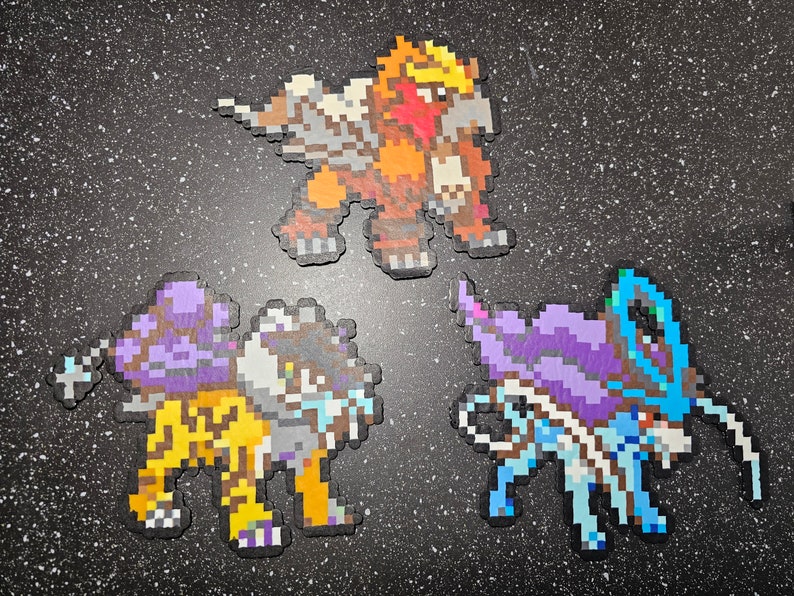 Let's Go Pokémon Perler Bead Art Read Description - Etsy