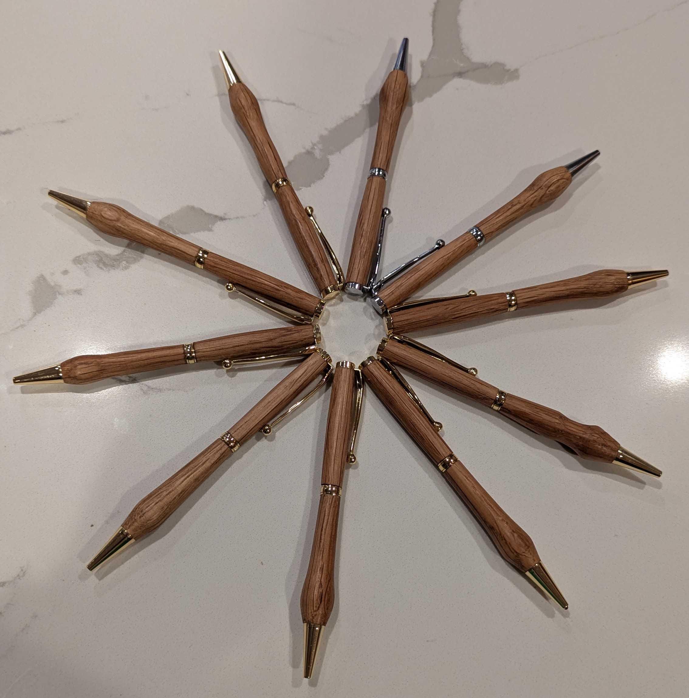 Ballpoint Twist Pen Made From French Oak Whiskey Barrel - Etsy