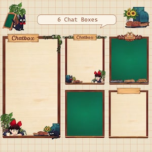 Magical Bakery Stream Overlay Twitch, Overlay Stream Package, Vtuber ...