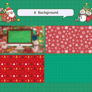 Shiny Christmas Stream Overlay | Holiday Stream Assets | Twitch ...