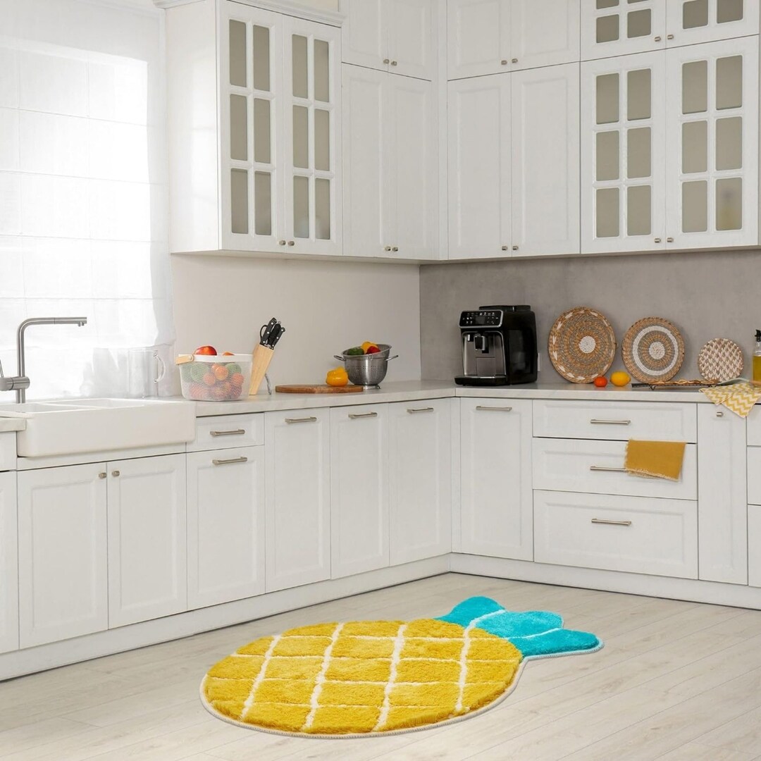 Pineapple Rug Hand Tufted Area Rug Handmade Fluffy Pineapple Rug for ...