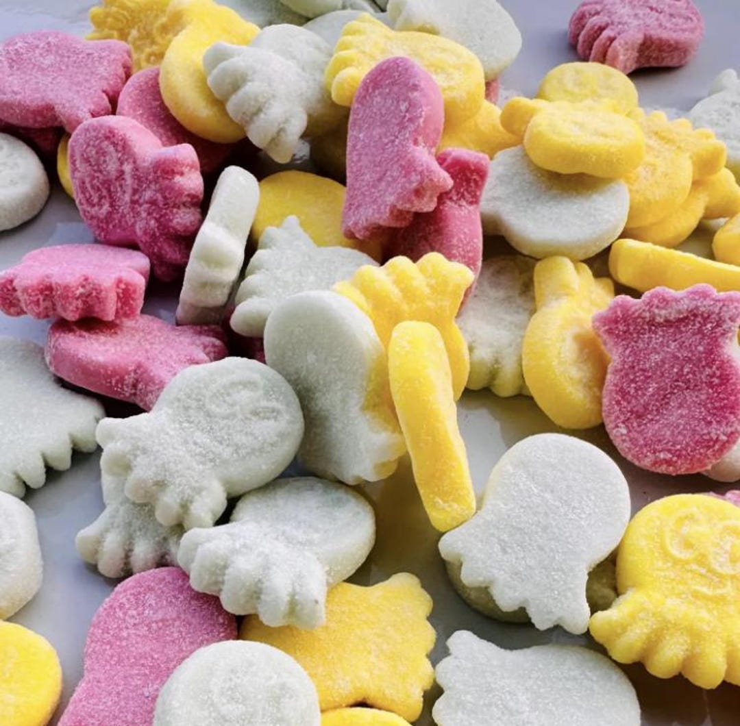 Bubs Swedish Candy 1/4LB Bag Sour Squid Candies - Etsy