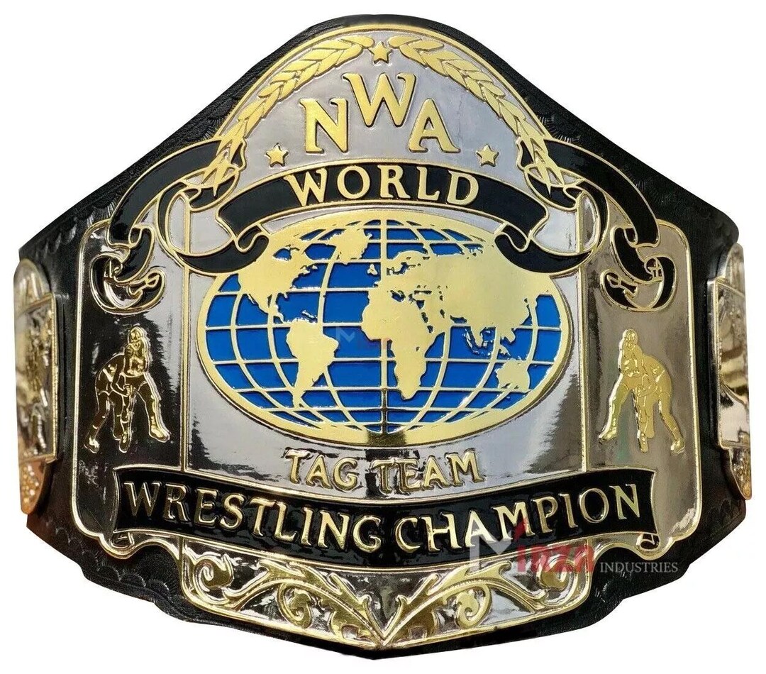 NWA World Tag Team Championship Belt Replica Customize Your Belt With ...