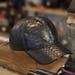 Luxurious Italian Black Python Baseball Cap, Baseball Cap, Genuine ...