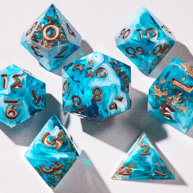 Crystal Dice - Etsy