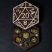 Dice Box, Hexagonal Dice Box, Solid Wood, Dungeons and Dragons, RPG ...