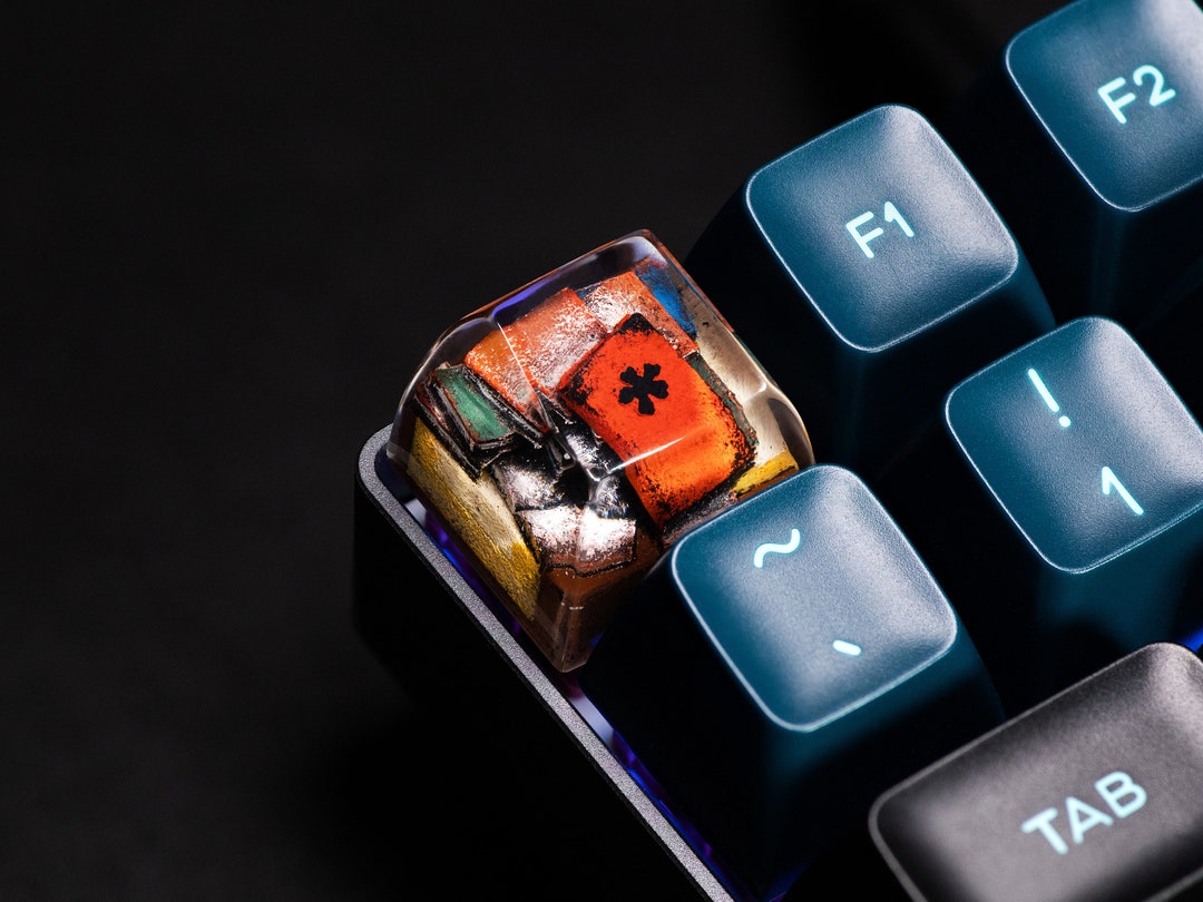 Epoxy Resin Keycaps, Keycap, Clover, Vampire Keycap, Keyboard Keycaps ...