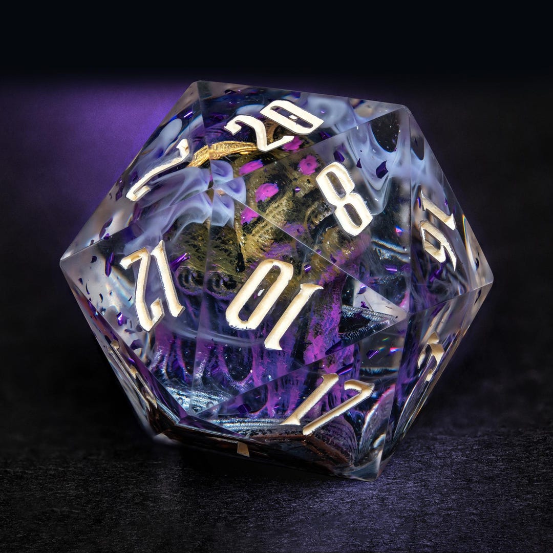 Vecna Dice Set – 7 RPG Dice With 3D Skull, Hand & Book | Dnd ...