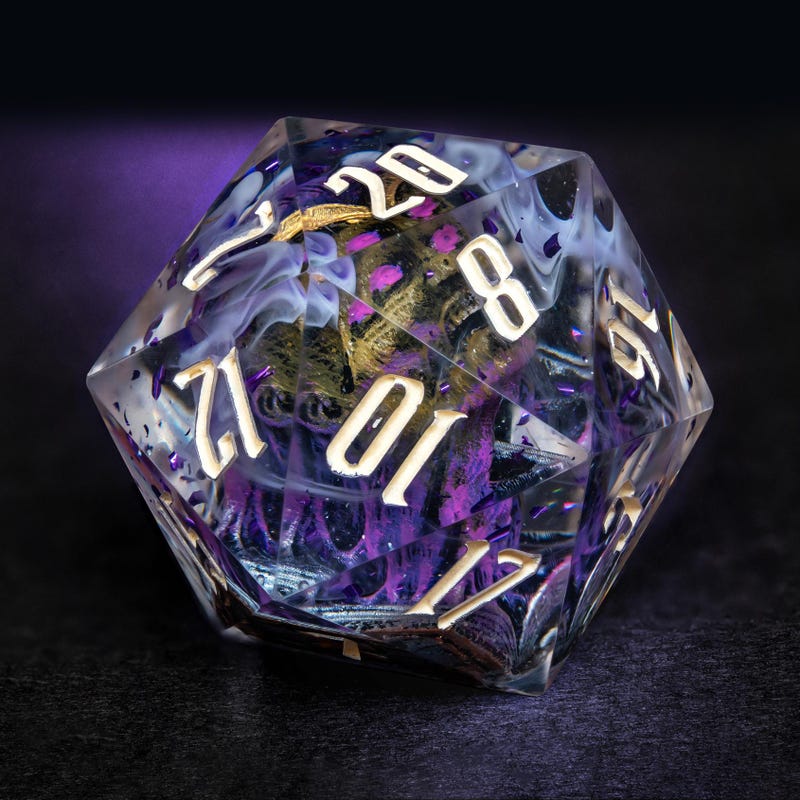 Dnd Horror Dice Set - Etsy