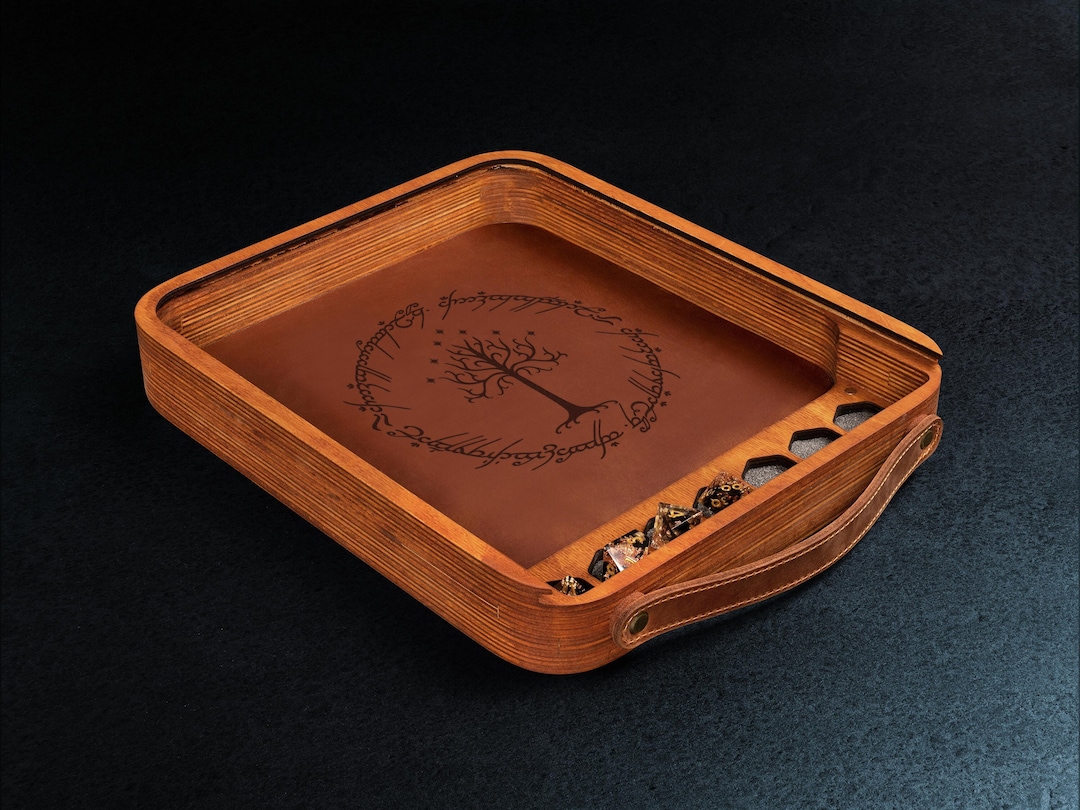 Personalized Dice Tray, Rolling Dice, RPG, Dice Organizer, Gifts for ...