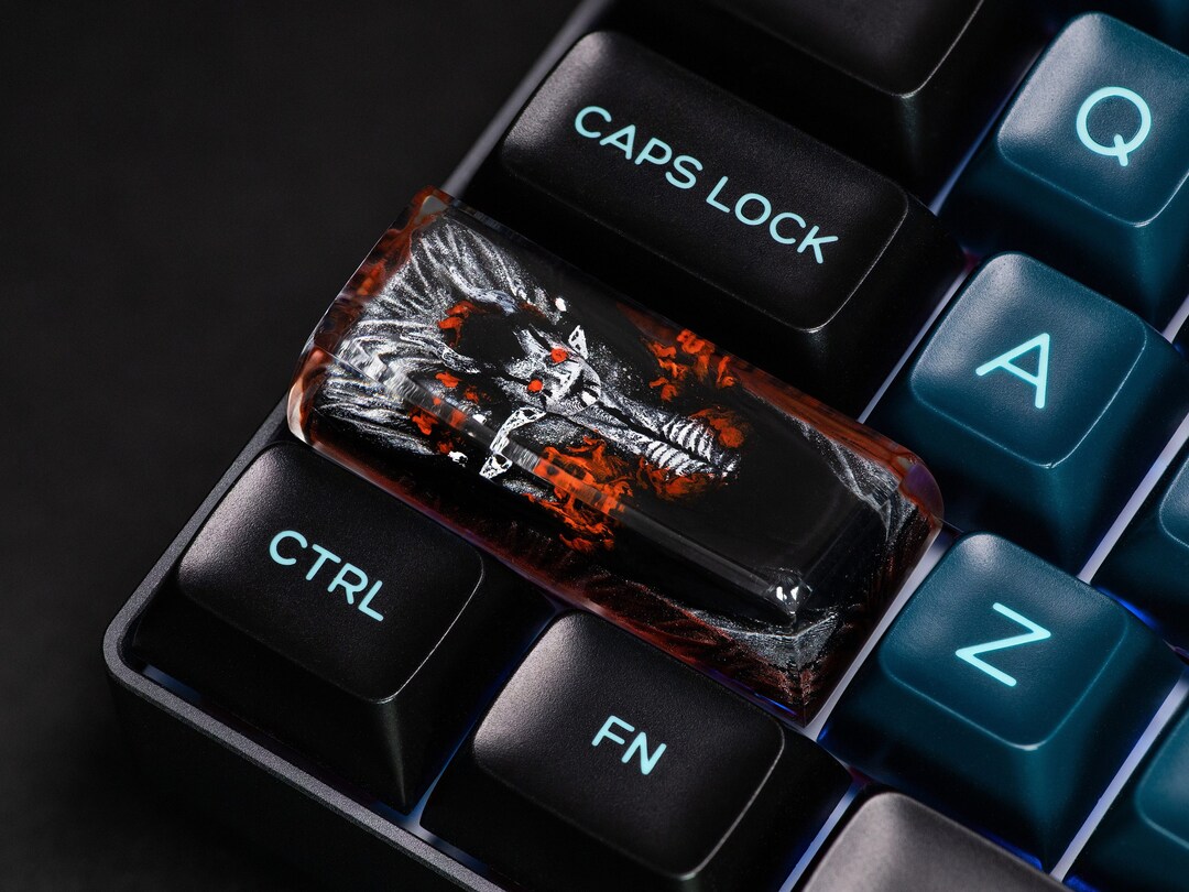 Keycap, Vampire Keycap, Clover, Epoxy Resin Keycaps, Keyboard Keycaps ...