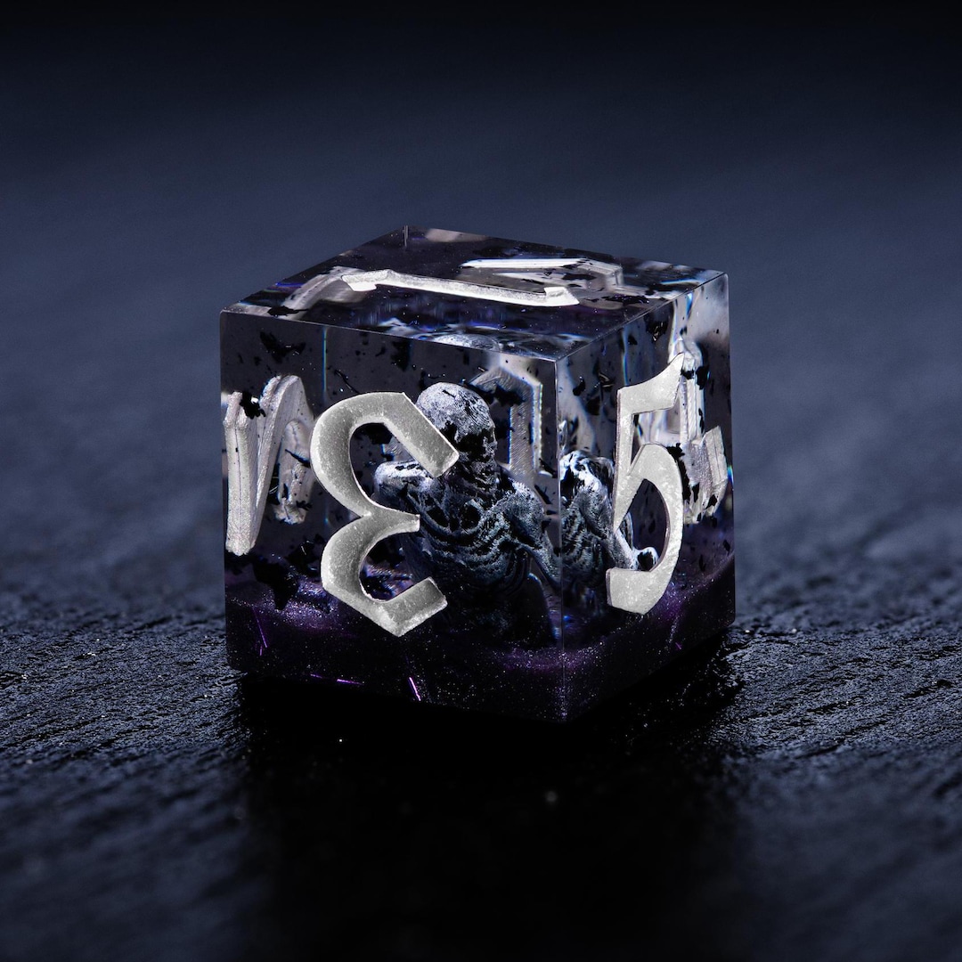 Skeleton Dice, Dice Set, Dice With Skull, Board Games, Epoxy Dice ...