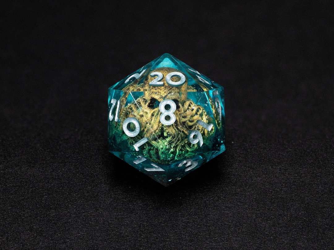 Dice Set, Cthulhu Dice, Final Sale, Call of Cthulhu, DND, Tentacles ...