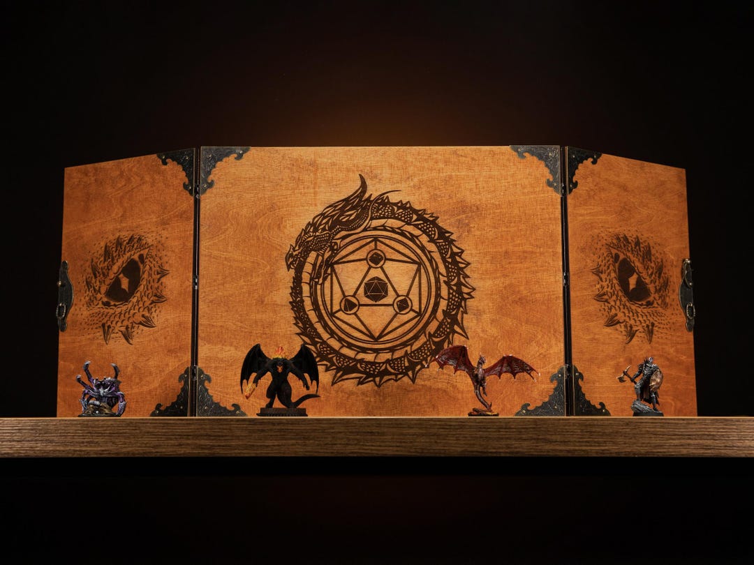 Personalized DM Screen, Game Master, Custom Board Screen, Dungeon ...