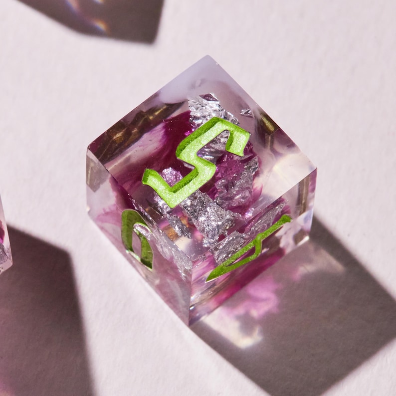 Dice Set Collection – Roselight Crystals, Stormwave Blue, Dark Ruby ...
