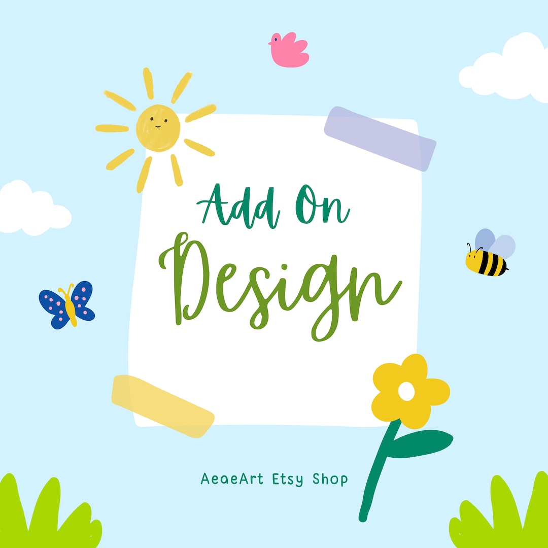 ADD ON DESIGNS - Etsy