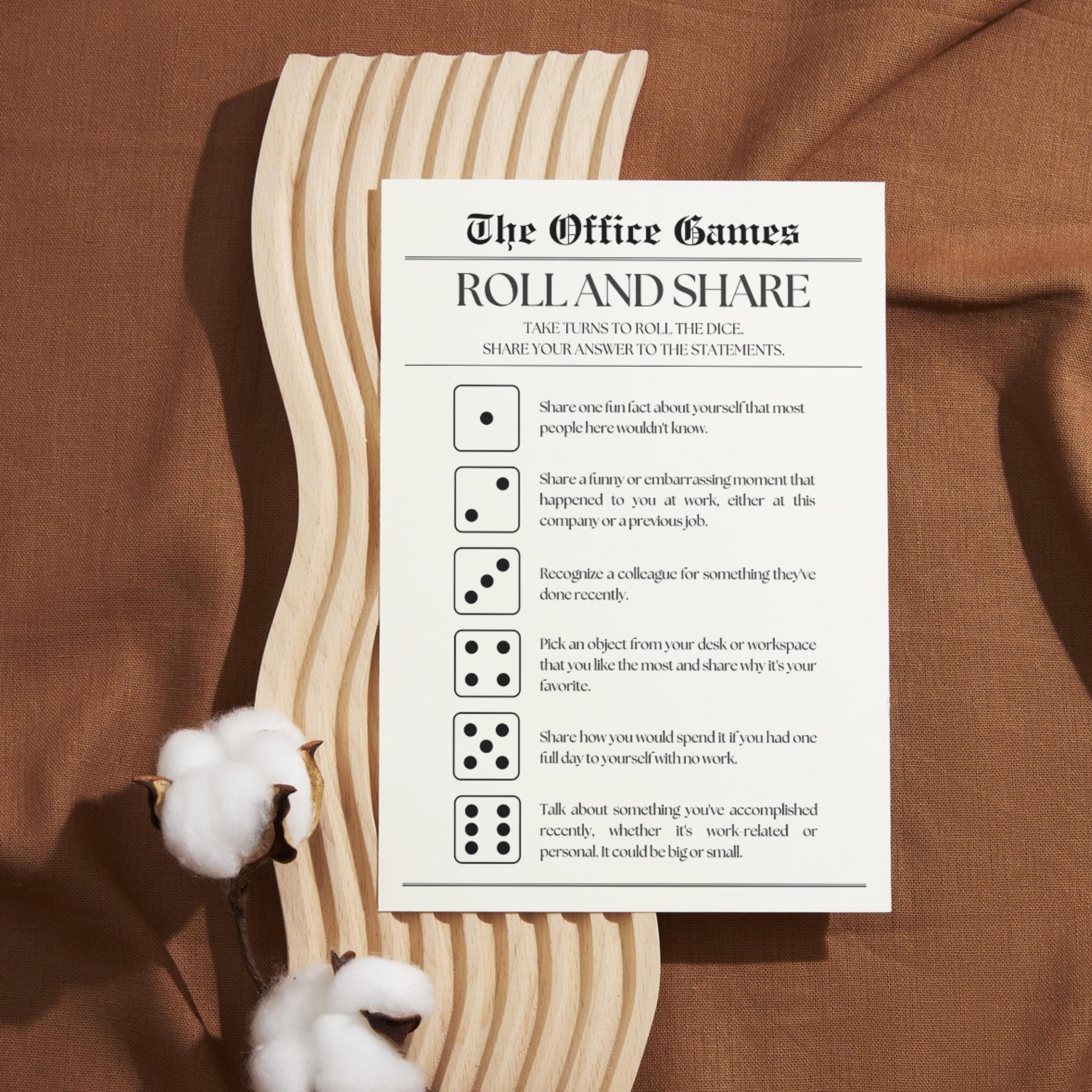 Work Party Office Game Printable Template, Canva Editable Office Party ...