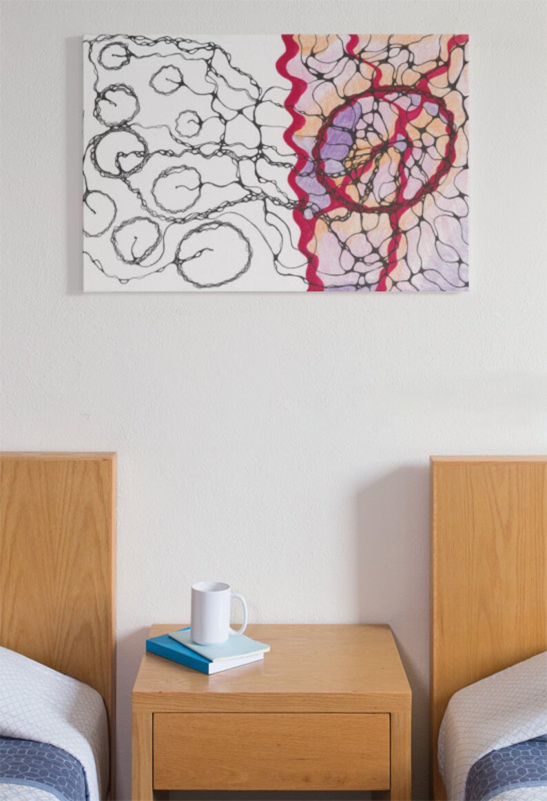 Separation Printable Abstract Art Drawing Wall Art for Home/office ...