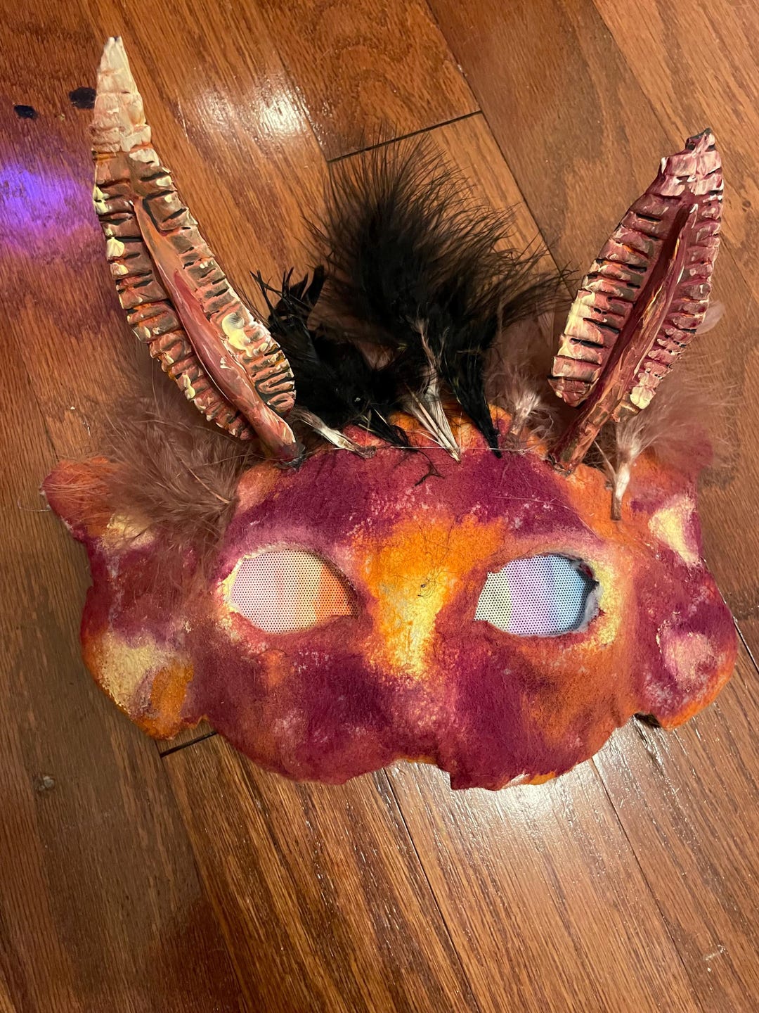 Moth Therian Mask Fairycore Cottagecore - Etsy