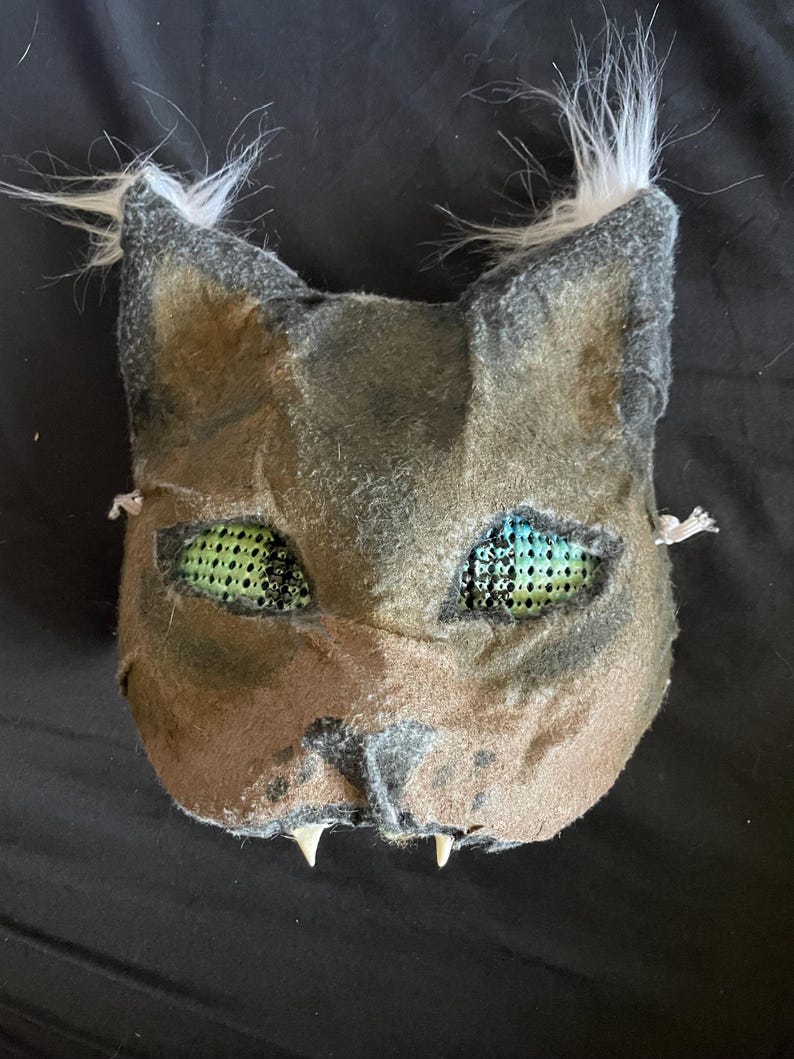 Lynx Therian Mask Forest Cat for Therians Quadrobics and Cosplay - Etsy