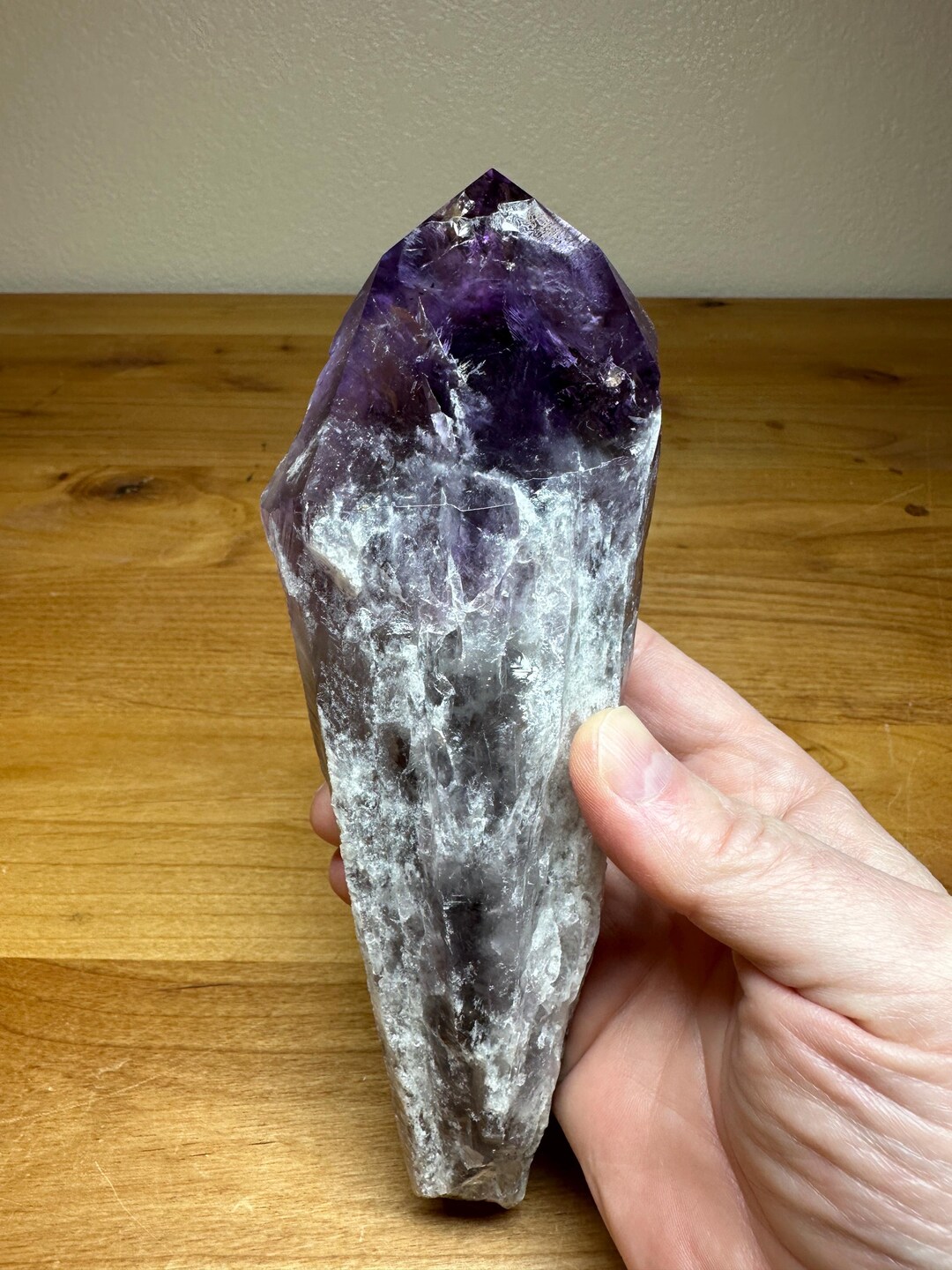 Large Natural Amethyst Wand (dragon Tooth)- Crystal Healing Stone, Home ...