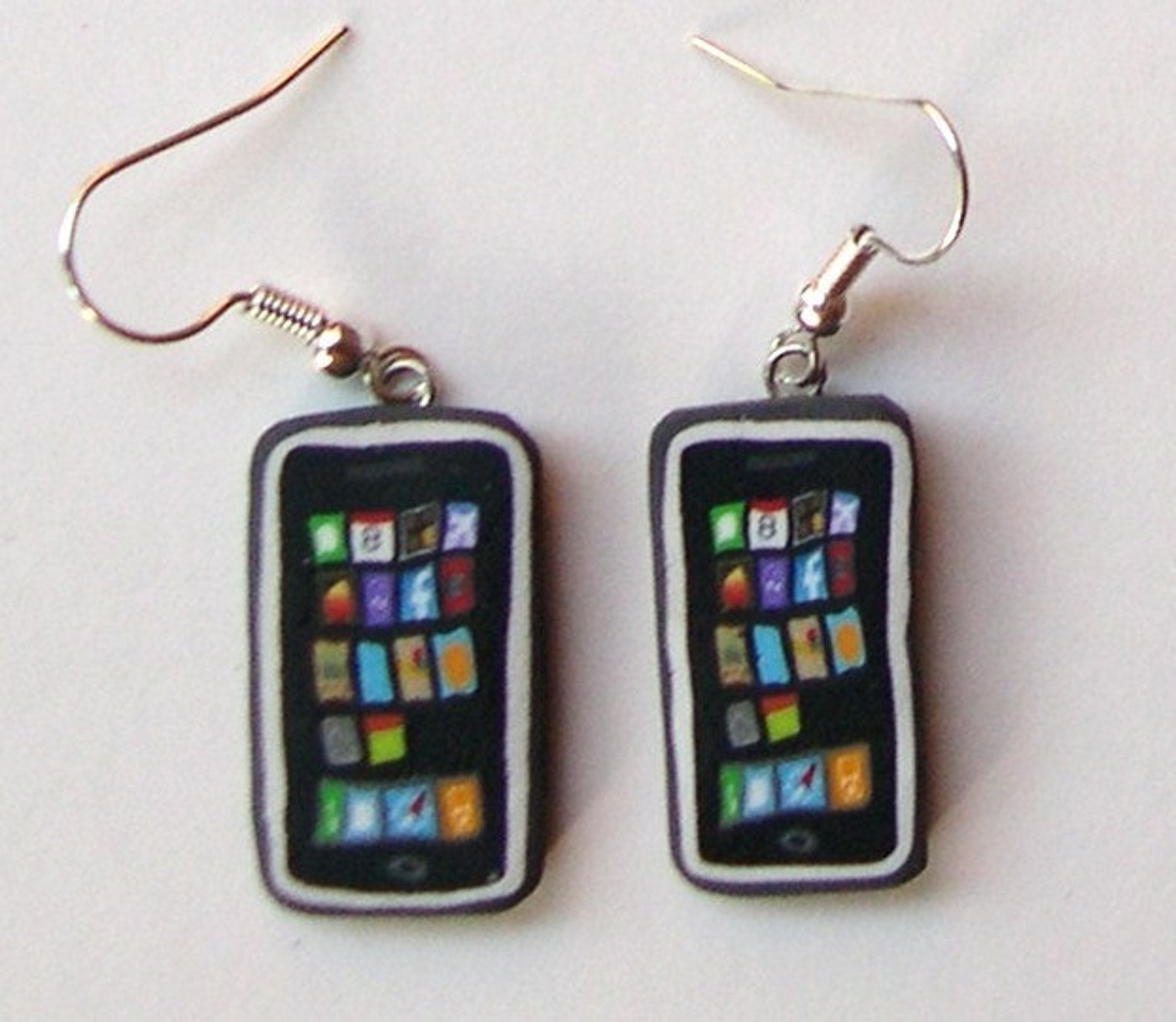 IPhone Dangly Earrings - Etsy