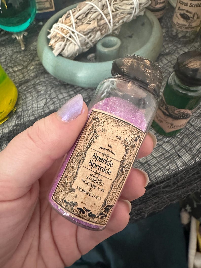 Fairy Magic Potion Labels, Digital Printable Potion Labels, Apothecary ...