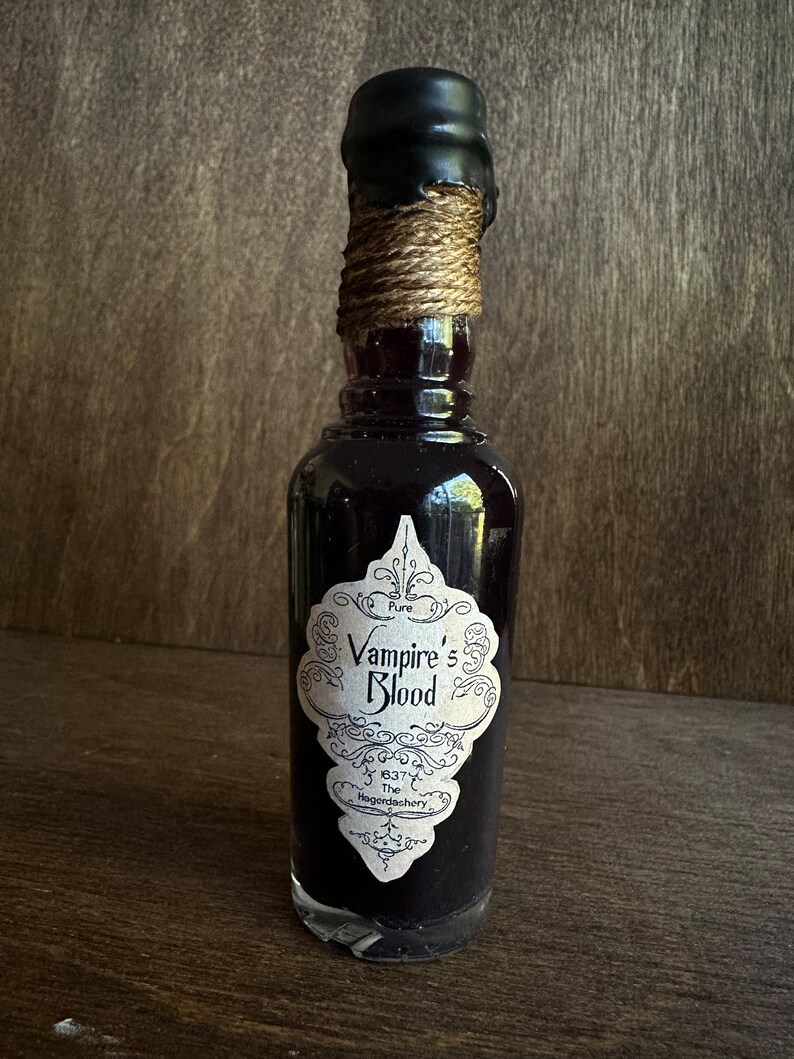 Vampire Potion Labels, Digital Printable Potion Labels, Spooky ...