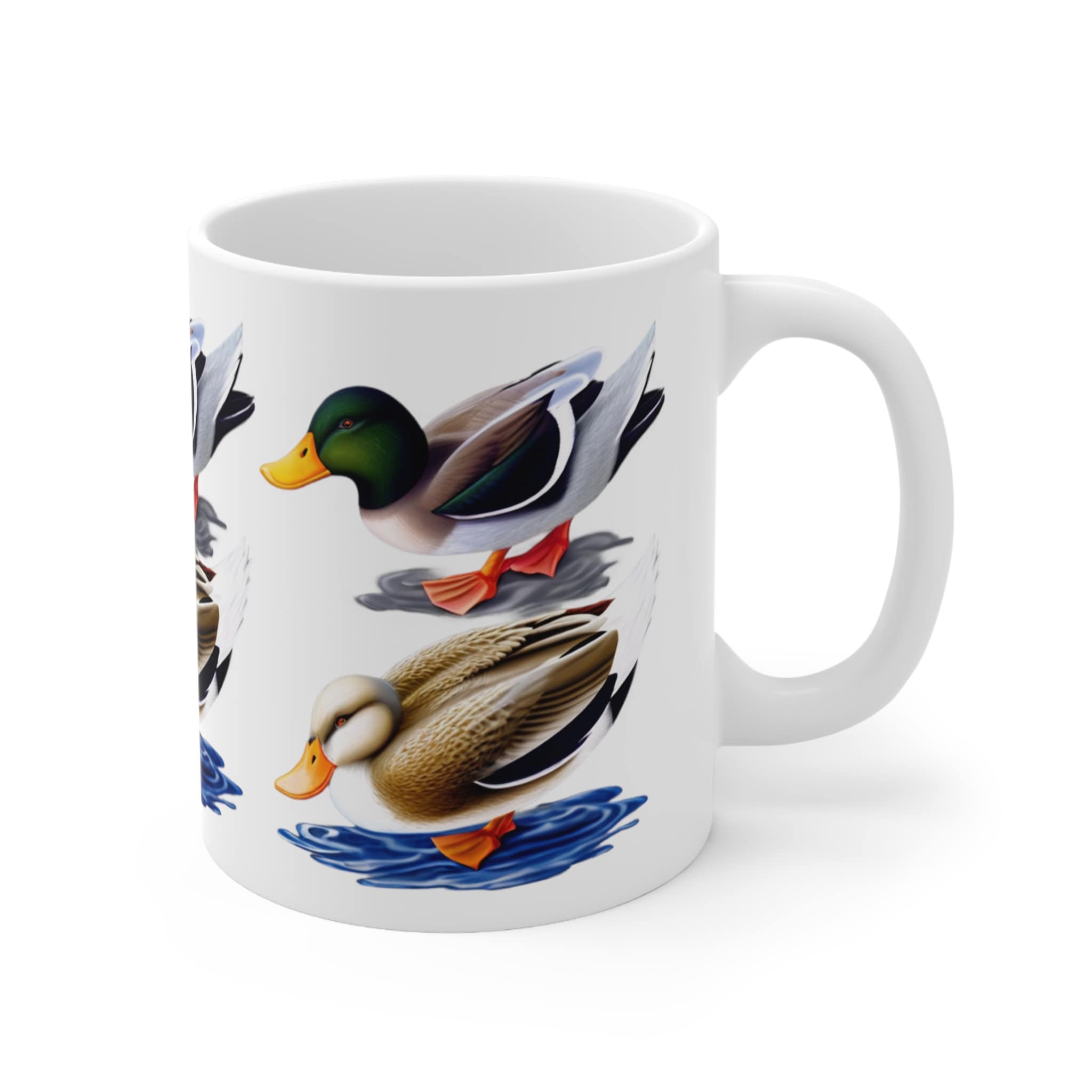 Ducks Mug, Duck Gift Idea, Ceramic Coffee Cups, 11oz, - Etsy