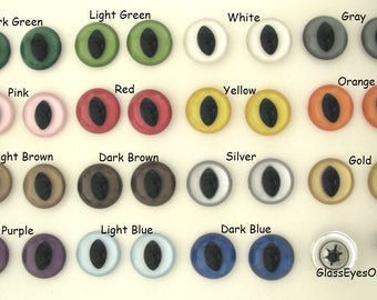 Slit pupil eyes | Etsy