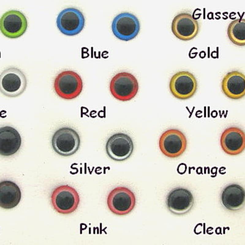 10mm Safety Eyes Blue - Etsy