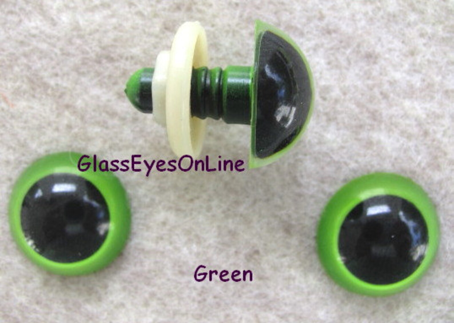12 PAIR 14mm or 15mm or 16mm Plastic Safety Eyes With Washers - Etsy
