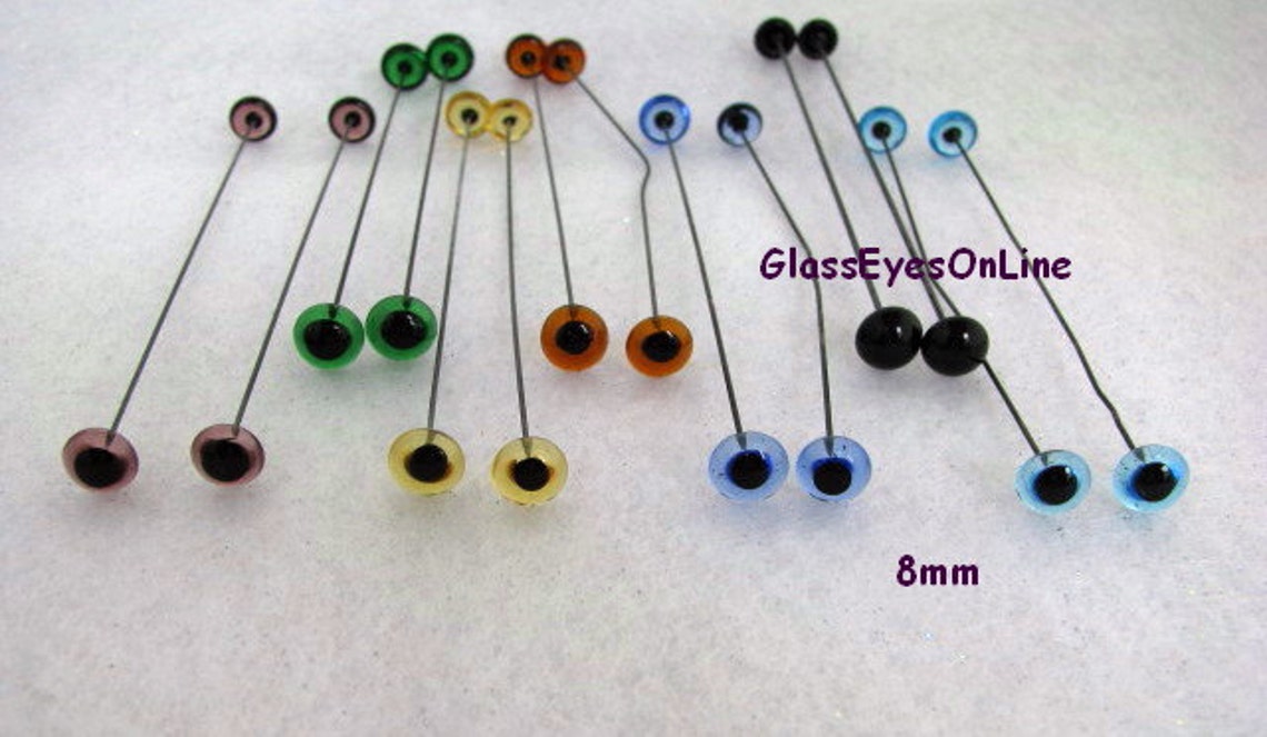 14 PAIR 2mm or 3mm or 4mm or 5mm or 6mm or 7mm or 8mm German | Etsy