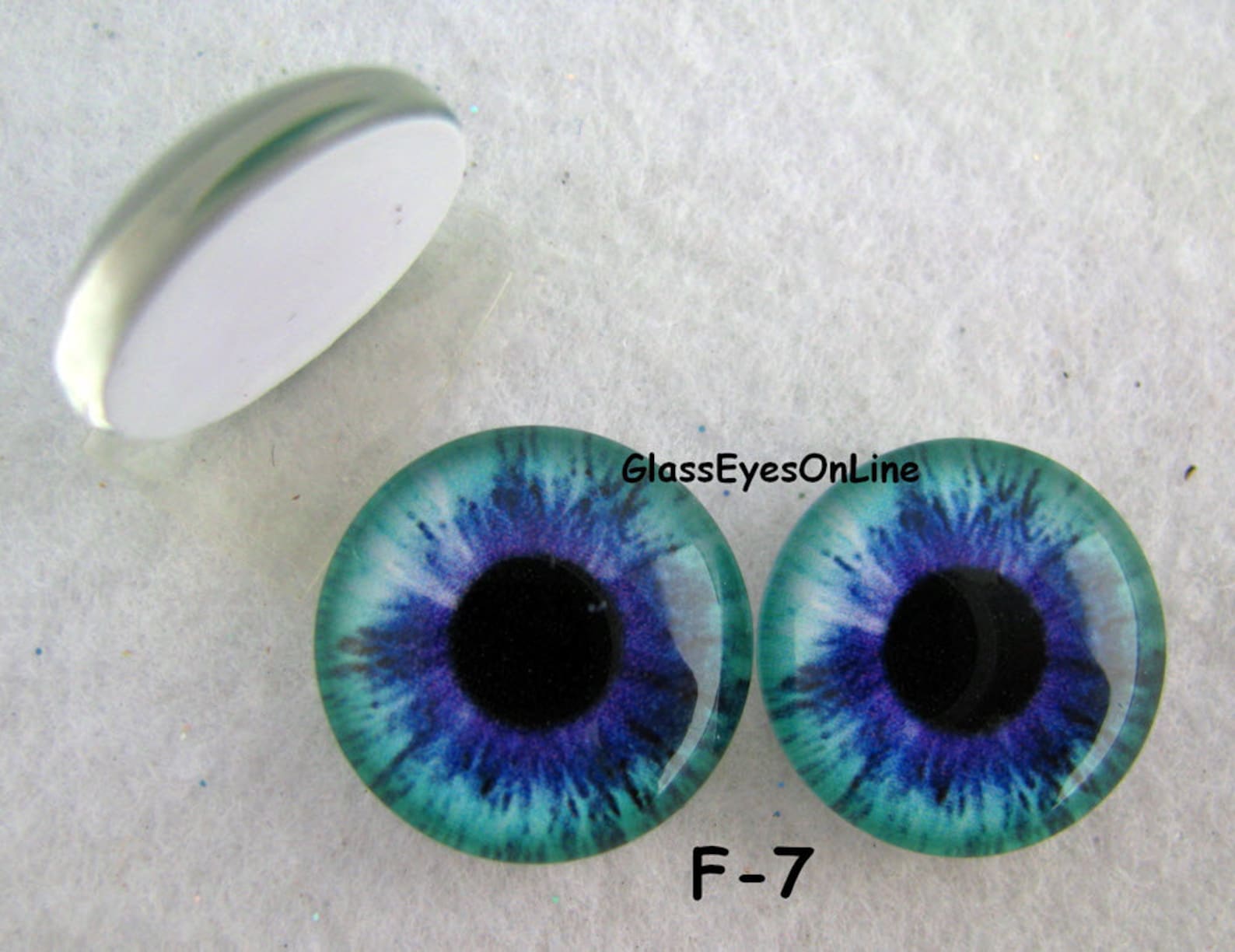1 PAIR Glass Cabochon Eyes 6mm to 20mm Art Doll Sculpture - Etsy